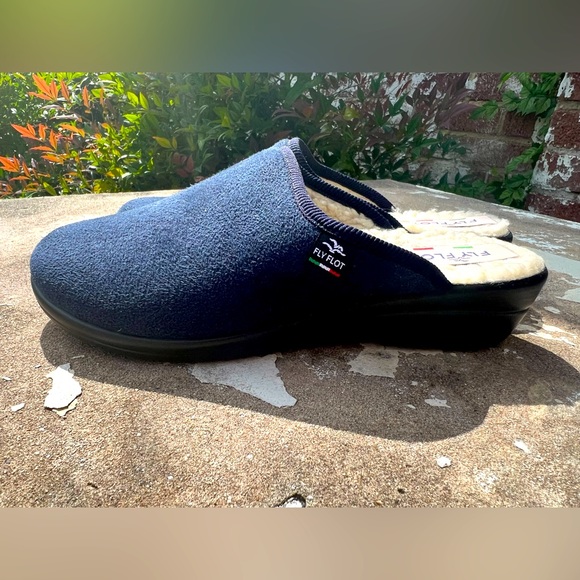 Fly Flot | Shoes | Fly Flot Comfort Made In Italy Anatomic Slide Navy ...